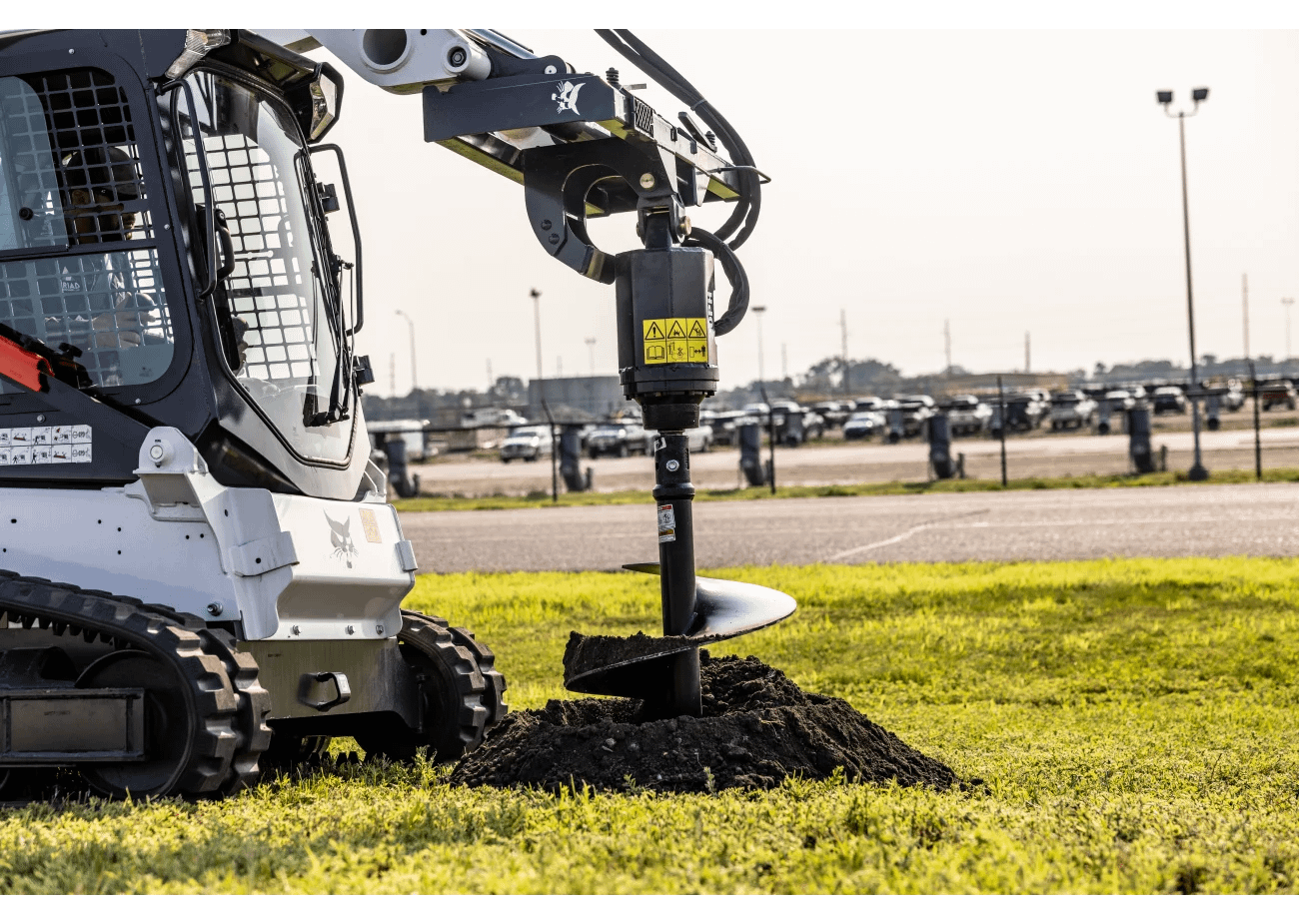 Bobcat Auger Attachment | Lyle Rents