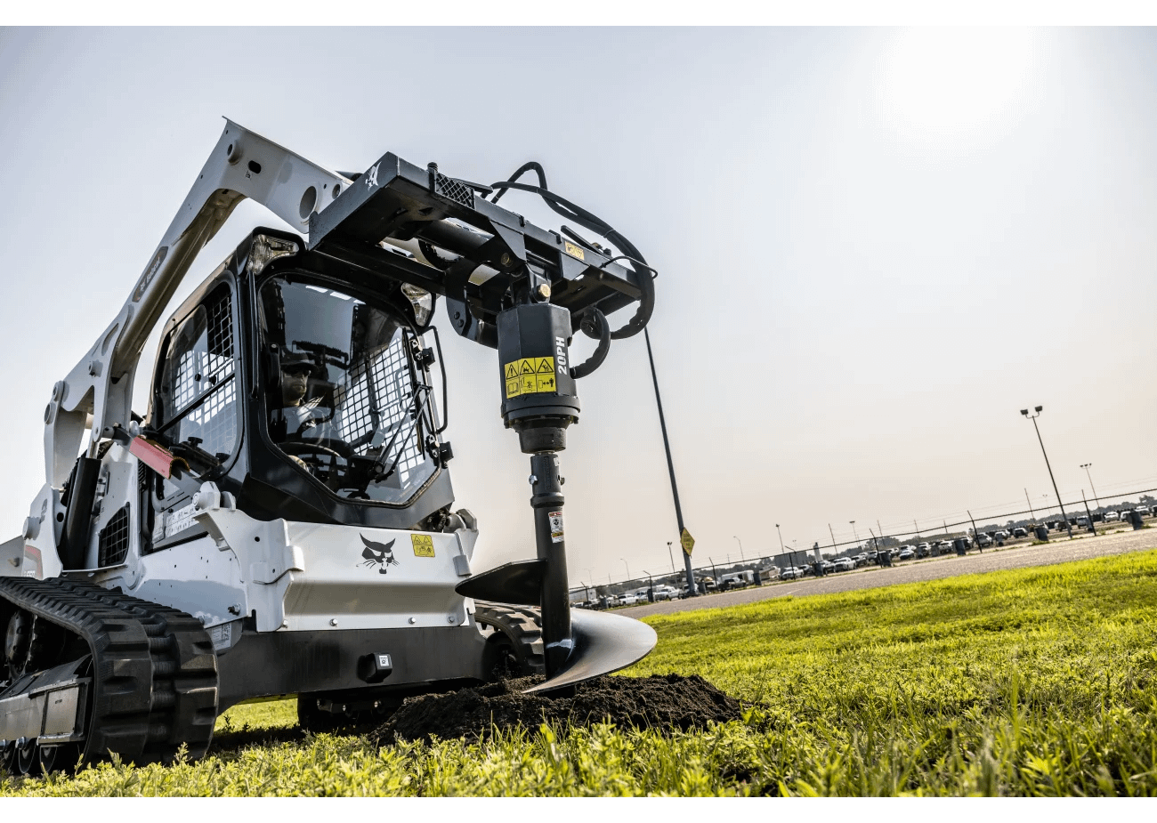 Bobcat Auger Attachment | Lyle Rents