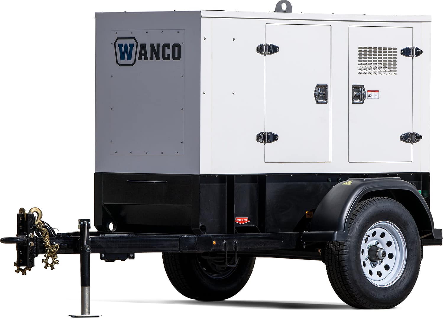 Wanco 25-75 KW Mobile Generators
